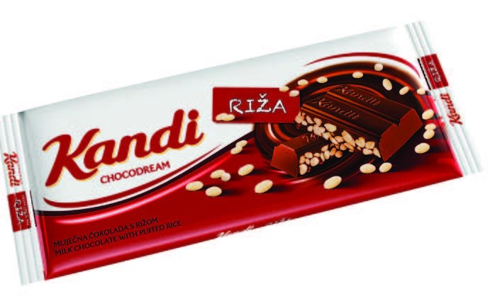 Čokolada s rižom Kandi 200 g - Tommy - Akcija - Njuškalo katalozi