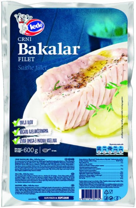 Crni bakalar Ledo riba 600g - Akcija - Njuškalo katalozi