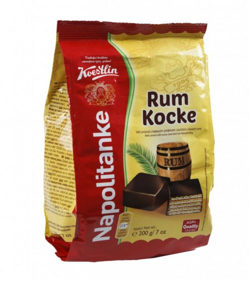 Napolitanke rum kocke ili mignon Koestlin 200 g - Plodine - Akcija ...