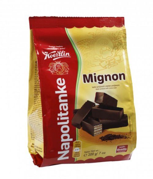 Napolitanke rum kocke ili mignon Koestlin 200 g - Plodine - Akcija ...