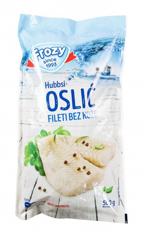 Oslić filet smrznuti Frozy 500 g - Plodine - Akcija - Njuškalo katalozi