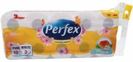 Toaletni papir Perfex 10/1 pak - Metro - Akcija - Njuškalo katalozi