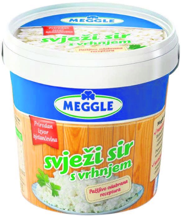 Svježi sir s vrhnjem Meggle 1 kg - KTC - Akcija - Njuškalo katalozi