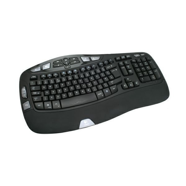 Tipkovnica LOGITECH K350, bežična, crna, Unifying receiver USB - Links ...
