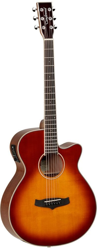 Tanglewood Tw4 sb winterleaf elektro-akustična gitara Tanglewod-Logo ...