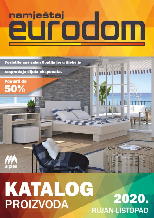 Eurodom katalog Akcija 01.09.-31.10.2020. - Njuškalo katalozi