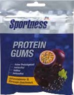 Protein gumeni bomboni crni ribizl marakuja Sportness 90 g - Akcija ...