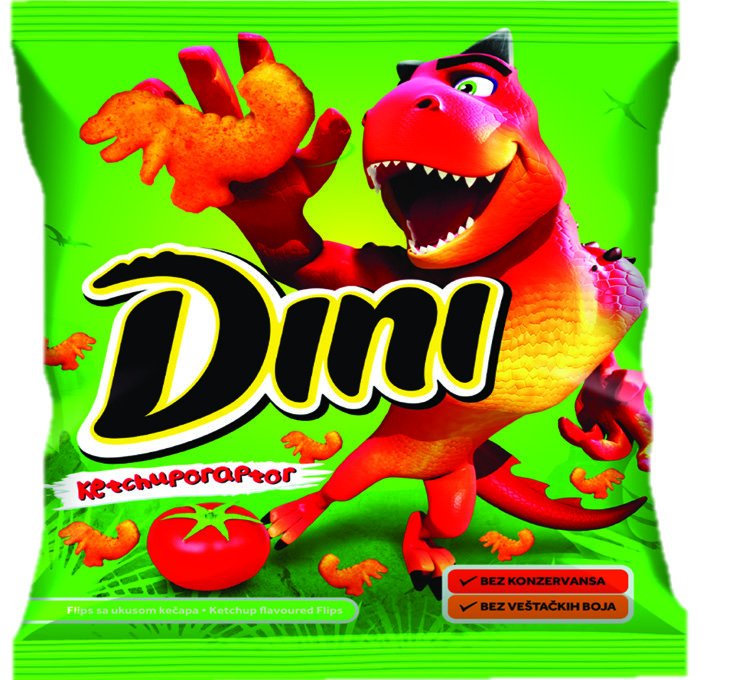 Flips ketchup ili kikiriki Dini Clipsy 30 g - NTL - Akcija - Njuškalo ...