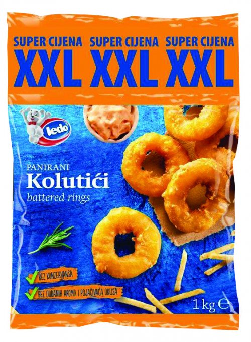 Panirani kolutići lignje Ledo 1 kg - NTL - Akcija - Njuškalo katalozi