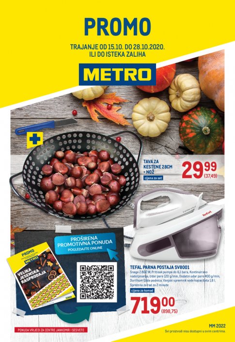Metro katalog Neprehrana 15.10.-28.10.2020. Jankomir i Sesvete - Njuškalo katalozi