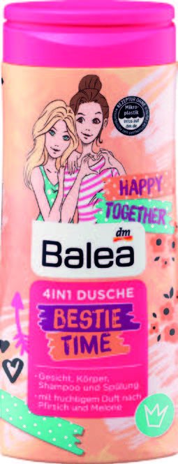Gel za tuširanje Balea Kids 4u1 300 ml - Akcija - Njuškalo katalozi