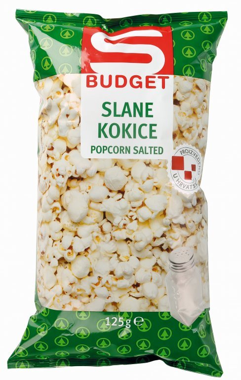 Kokice S-BUDGET slane, 125 g - Akcija - Njuškalo katalozi