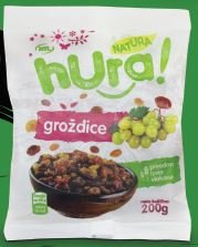 Grožđice Hura Natura 200 g - Studenac - Akcija - Njuškalo katalozi