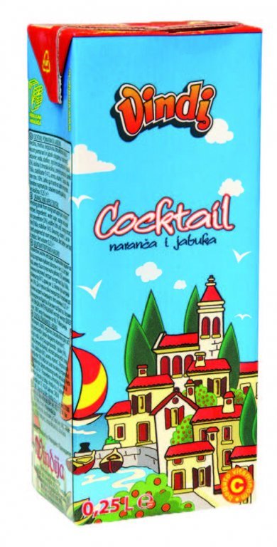 Sok Cocktail mandarina naranča ili naranča-jabuka Vindi 1 l - Studenac ...