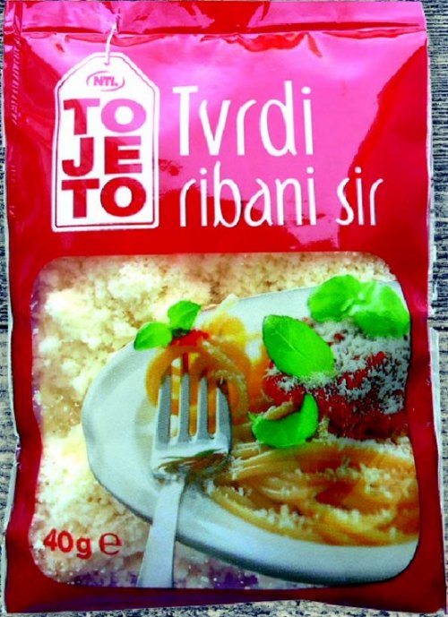 Tvrdi ribani sri, ToJeTo 40 g - Boso - Akcija - Njuškalo katalozi