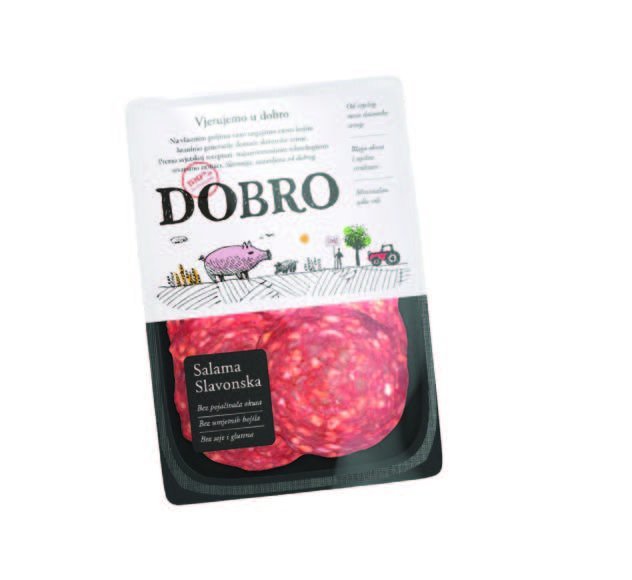 Ravni kulen, Slavonska salama, Čajna ili Zimska kobasica Dobro 80 g - NTL - Akcija - Njuškalo ...