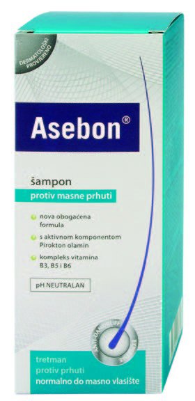Šampon protiv peruti Asebon 200 ml - Akcija - Njuškalo katalozi