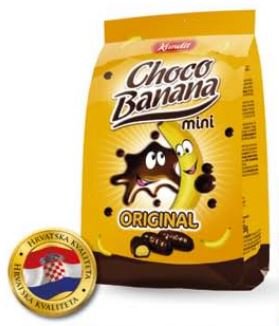 Čokoladna mini bananica Kandit 120 g - Akcija - Njuškalo katalozi