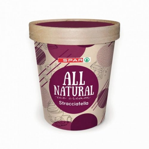 Sladoled razne vrste All natural Spar 300 g - Akcija - Njuškalo katalozi
