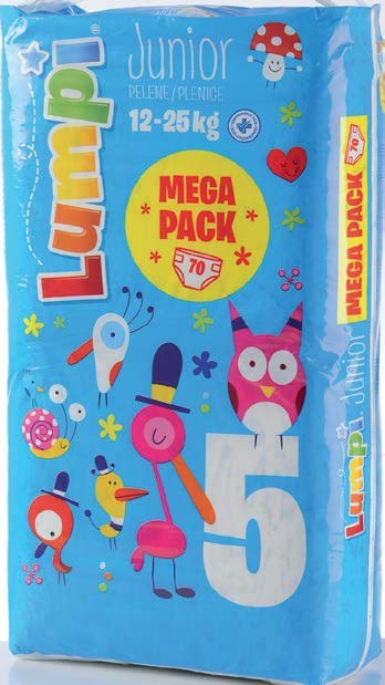 Dječje pelene Lumpi - Akcija - Njuškalo katalozi