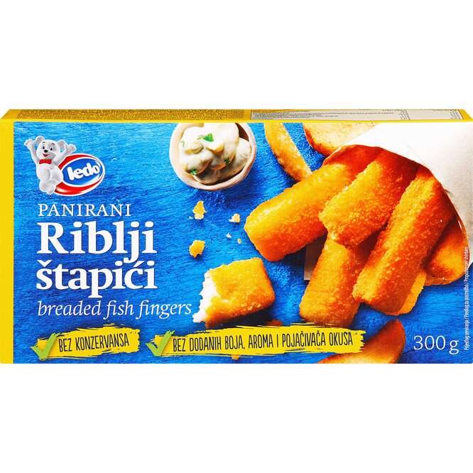 Panirani riblji štapići Ledo 300 g - Kaufland - Akcija - Njuškalo katalozi