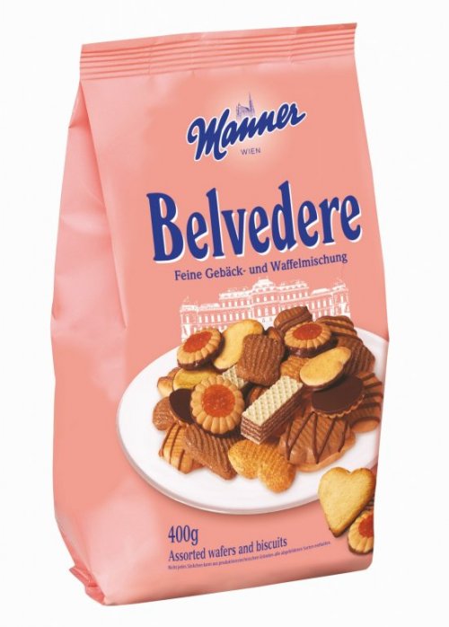 Keks Belvedere ili Piškote Manner 1 pak - Akcija - Njuškalo katalozi