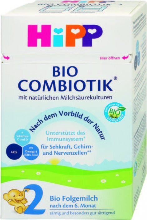Hipp 2 BIO Combiotik 600 g - Akcija - Njuškalo katalozi