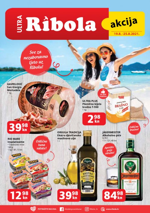 Ribola katalog Akcija 19.08.-25.08.2021. - Njuškalo katalozi