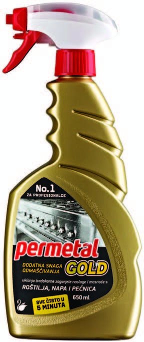 Sredstvo za čišćenje Permetal Gold 650 ml - Metro - Akcija - Njuškalo ...
