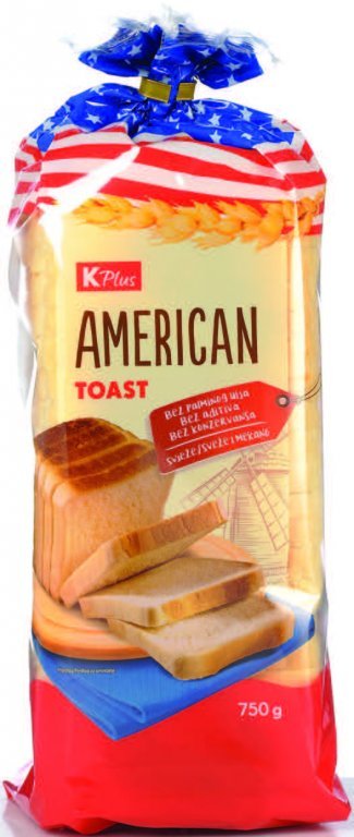 American toast K Plus 750g - Akcija - Njuškalo katalozi