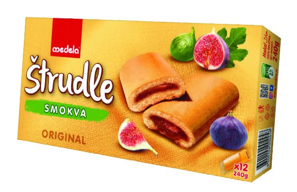 Štrudle sa smokvom, s miješanim voćem Medela 240 g - NTL - Akcija ...