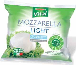 Mozzarela light SPAR Vital 125 g - Akcija - Njuškalo katalozi