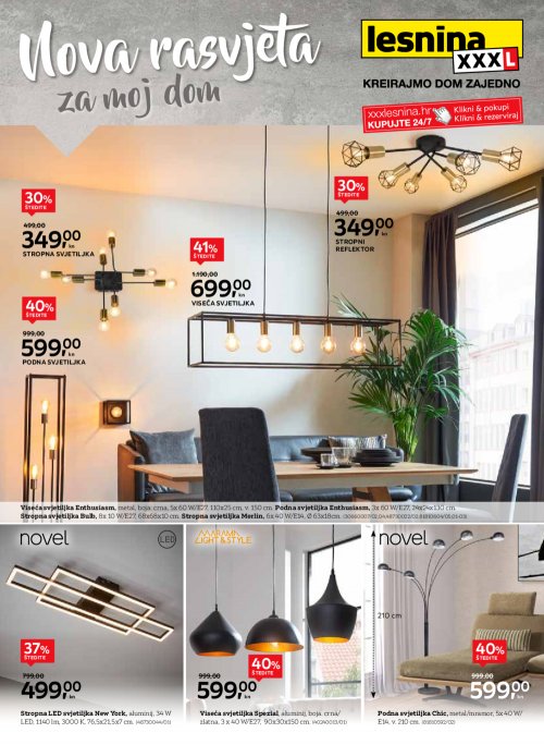 Katalog - Lesnina katalog Nova rasvjeta 18.01.-18.02.2022. - Njuškalo ...