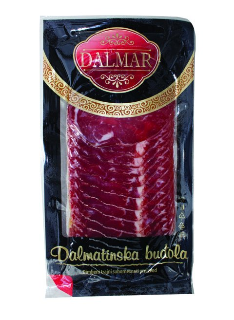 Dalmatinska panceta, buđola ili pečenica narezak Dalmar 100 g - Boso ...