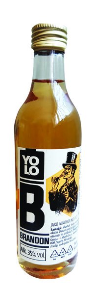 Pelinkovac 31% alk. Vodka 35% alk. Brandy 35% alk. Yolo 0,1 l - Boso ...