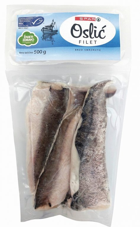 Filet oslića MSC SPAR 500 g - Akcija - Njuškalo katalozi
