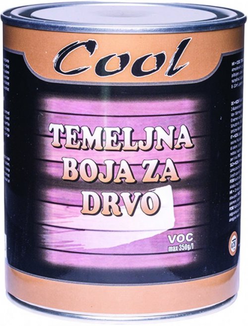 Cool temeljna boja za drvo bijela 0,75 l - Smit Commerce - Akcija ...