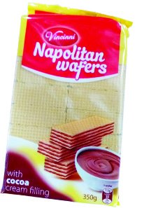 Keks Kakao vafel Vincinni 350 g - Boso - Akcija - Njuškalo katalozi