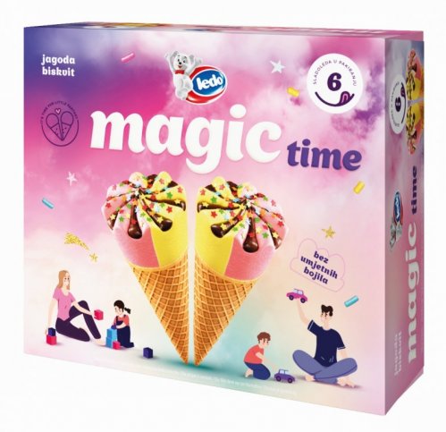 Sladoled Kapri ili Magic Time 6 x 120 ml - Akcija - Njuškalo katalozi