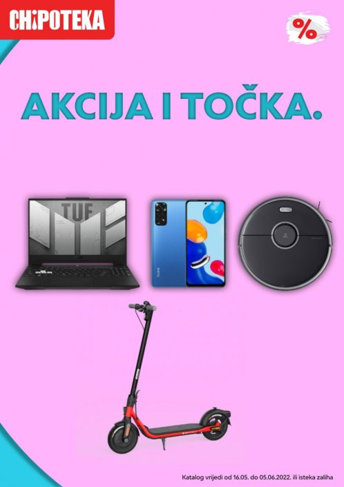 Chipoteka katalog Akcija 16.05.-05.06.2022. - Njuškalo katalozi