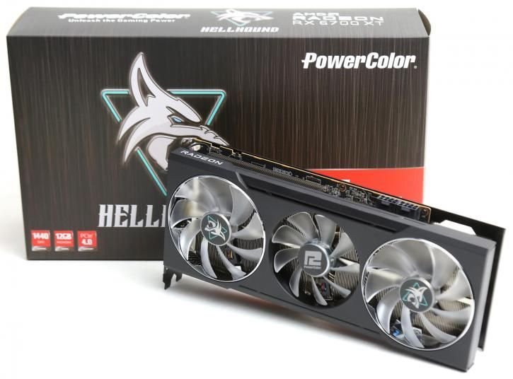Grafička kartica PCI-E POWERCOLOR Radeon RX 6700 XT Hellhound, 12GB ...