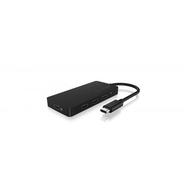 USB HUB ICY BOX IB-HUB1429-CPD, USB-C, na 3x USB-C, UBC-C PD 100W ...