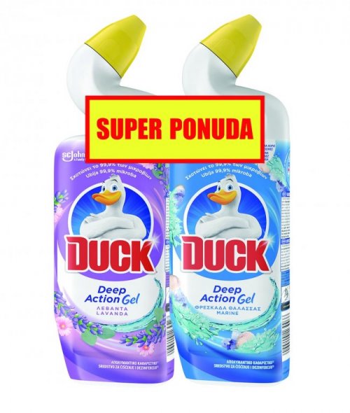 Tekućina WC Duck power 2 x 750 ml - Akcija - Njuškalo katalozi