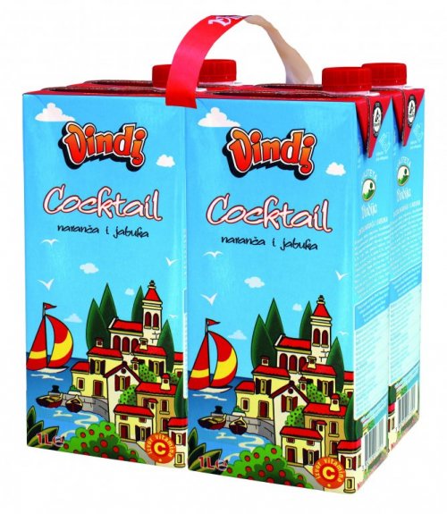 Osvježavajuće piće Vindi Cocktail pak - Akcija - Njuškalo katalozi