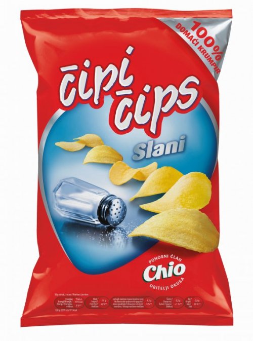 Čips Cipi Cips 140 g - Akcija - Njuškalo katalozi