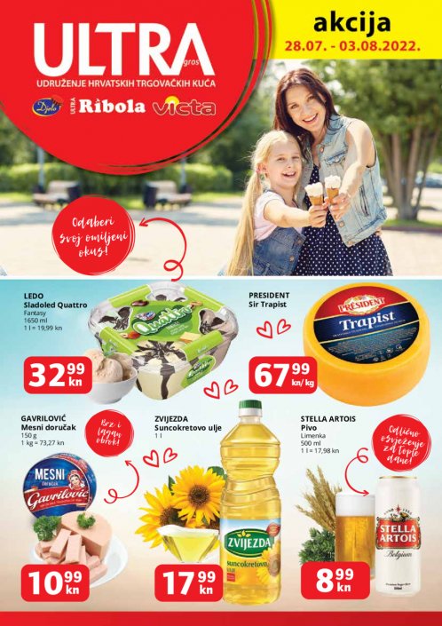 Ribola katalog Ultra Gros Akcija 28.07.-03.08.2022. - Njuškalo katalozi