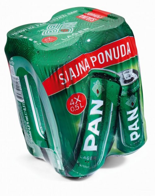 Pivo Pan lager, Zlatni Pan ili Pan pilsner - Akcija - Njuškalo katalozi