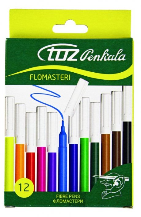 Flomasteri TOZ 12 boja - Akcija - Njuškalo katalozi