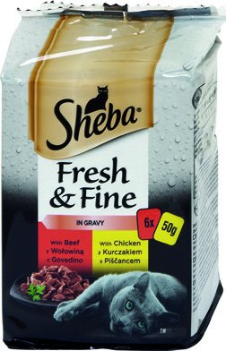 Fresh&Fine Sheba, 6x50 g - Akcija - Njuškalo katalozi