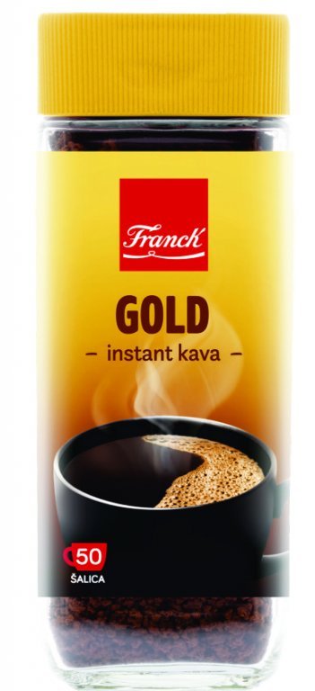 Instant kava Gold Franck 100 g - Boso - Akcija - Njuškalo katalozi